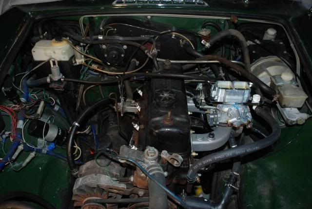 Weber Carb Hose Routing : MGB & GT Forum : The MG Experience